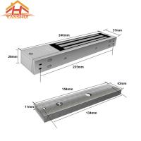 China 300KG Electromagnetic Locking Devices For Glass Door Wooden Door And Fire - Proof Door for sale
