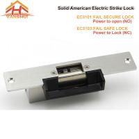 China Door Access Control American Type Electromagnetic Lock 304 Stainless Steel Strike for sale