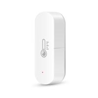 China Tuya Zigbee Temperature and Humidity Sensor ioT Supporting Alexa and Google Assistant Smart Home Instruments GR-TH500A for sale
