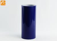 China Blue Clear PE Protective Film 60 Micron Anti Scratch Heat Resistant for Window Door Glass Metal for sale