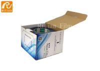 China Disposable PE Dental Barrier Film 4x6 Inch 1200 Sheets with Dispenser Box Blue for sale