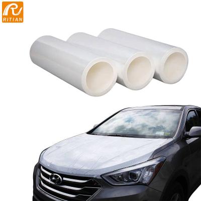 China Automotive Protective Film 0.07mm Medium Adhesion PE Car Interior Protection 180 Days for sale