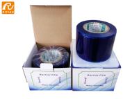 China Dental Barrier Film Roll 1200 Sheets 4x6 Inch with Dispenser Box Non-Sticky Edge LDPE for sale
