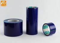 China RoHS Approved Blue PE Protective Film 0.03-0.15mm Anti Scratch Stainless Steel Panel Protector for sale