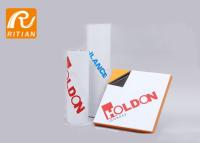 China Metal Sheet Alumium Surface Protective Film Removable Black & White Logo Printing Laminated Fillm Solution Near Me for sale