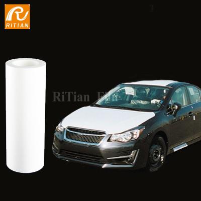 China Flexible PE Automotive Protective Film 0.07mm Car Transport Paint Protection 100m Roll for sale
