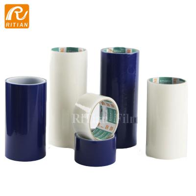 China LDPE Aluminum Protective Film 50 Micron Removable Metal Surface Protector for Coated Profiles for sale