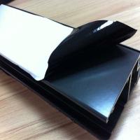 China PE Aluminum Protective Film 50 Micron Anti Scratch Metal Surface Cover Black White for sale