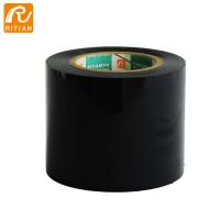 China PE Aluminum Protective Film 50 Micron Anti Scratch Metal Surface Cover Black White for sale