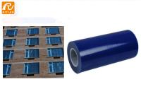 China RITIAN 50 Micron Self Adhesive Glass Protection Film 61cm x 61m Blue PE for sale