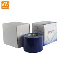 China Transparent Blue PE Protective Film 50 Micron Strong Adhesion Residue Free Removal Medical Equipment for sale