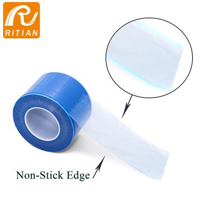 China Disposable Dental Barrier Film 4x6 Inch 1200 Sheets PE Surface Cover for sale