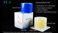 China Transparent Blue PE Protective Film 50 Micron Strong Adhesion Residue Free Removal Medical Equipment for sale