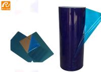 China Blue Adhesion Surface Protector Film for Stainless Steel Anti Scratch Metal Sheet 1200mm x 200m for sale