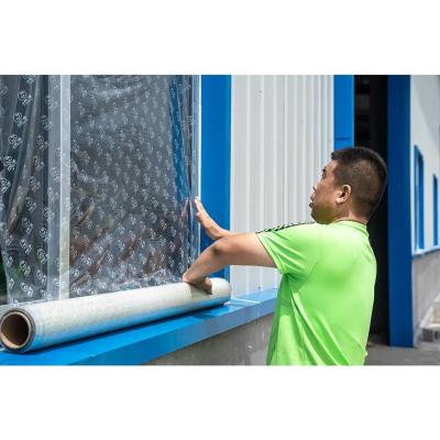 China PE Laminate Protective Film 50-70 Micron Self Adhesive for Glass Windows for sale