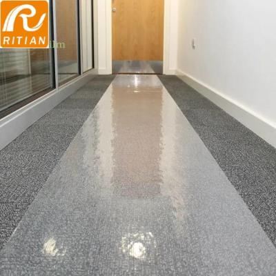 China Waterproof PE Laminate Protective Film 50-70 Micron for Carpet Surface Protection for sale