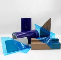 China PE Protective Film 50 Micron Acrylic Adhesive Residue-free Removal UV Resistance 6 Months for sale