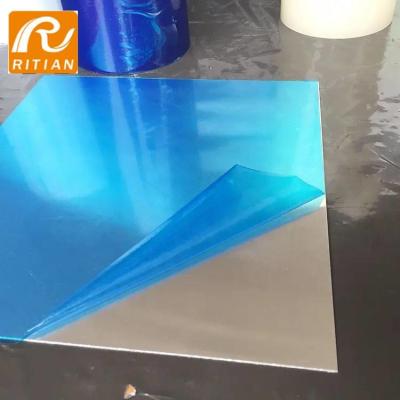 China RiTian Blue Transparent PE Surface Protective Film 50 Micron 1240mm for sale