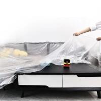 China PE Protective Film 30-150 Micron Clear Polyethylene Surface Protection for Furniture for sale