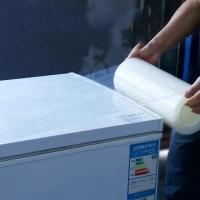 China Low Tack PE Protective Film 50 Micron Clear for Home Appliances Air Conditioner Plastic Sheets for sale