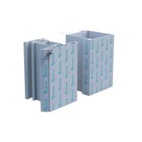China Black White PE Protective Film 0.05-0.1mm for Aluminum Composite Panel Profile for sale