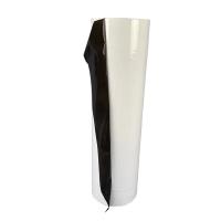 China Ritian Self Adhesive PE Protection Film 50 Micron Black White Surface Protective Film for Aluminum for sale