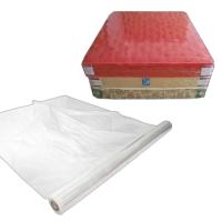China PE Protective Film Roll 30-150 Micron Transparent Mattress Packaging Plastic Wrap Custom Printed for sale