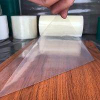 China PE Protective Film 50 Micron Rubber Based Adhesive 6 Months UV Protection Residue Free Surface Protection for sale