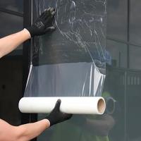 China Industrial PE Protective Film 50 Micron UV Resistant Residue Free Removal for Packaging Printing for sale