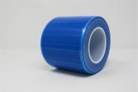 China Dental Barrier Film Blue Tattoo Barrier Film Roll 4x6 Inch 1200 Sheets Dispenser Box for sale