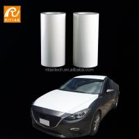 China Glossy White Automotive Paint Protection Film 8mil Self-Healing TPU Car Wrap for sale