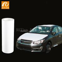 China White Glossy Opaque PE Automotive Protective Film 1200mm x 100m Car Paint Protection for sale