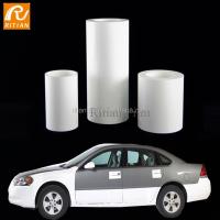 China 70 Micron PE Protective Film Solvent-Based Acrylic Adhesive 1240mm x 200m Automotive Paint Protection for sale