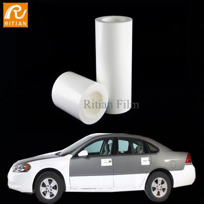 China Temporary Automotive Protective Film 0.07mm x 1500mm x 100m Car Paint Protection for sale