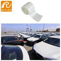 China Glossy White Automotive Protective Film 0.07mm PE Car Paint Protection 1.24m x 200m for sale