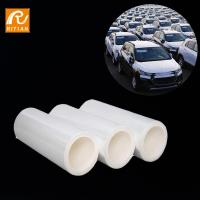 China White PE Protective Film 70 Micron UV Resistant Automotive Paint Protection No Residue for sale