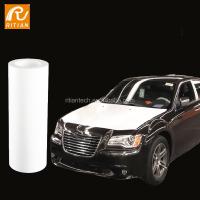 China Glossy White Automotive Protective Film 0.07mm PE Car Paint Protection 1.24m x 200m for sale