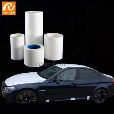 China UV Resistant 70 Micron PE Protective Film for Automotive Paint No Residue for sale