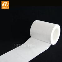 China White PE Protective Film 50um Rubber-Based Adhesive 300-600% Elongation Residue-Free Removal Industrial Packaging for sale