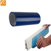 China UV Resistant PE Protective Film 50 Micron Rubber Adhesive 6 Months Outdoor Protection for sale