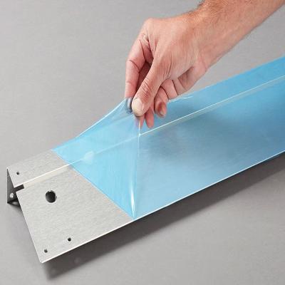 China Industrial PE Protective Film 50 Micron Rubber Adhesive Residue Free Removal UV Resistance 6 Months for sale