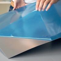 China UV Resistant PE Protective Film 50 Micron Rubber Based Adhesive Residue Free Surface Protection for sale