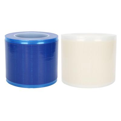 China PE Protective Film 50 Micron Adhesion 0.05-0.25 N/cm Transparent Blue Residue-Free for Dental Packaging for sale