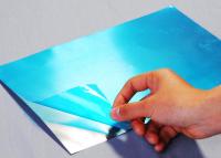 China 50 Micron Blue PE Protective Film for Stainless Steel | 150-200g/25mm Adhesion | 60°C Heat Resistance for sale