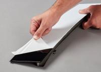 China Eco-Friendly LDPE Plastic Sheet Protective Film 30-150 Micron for PVC PET PC PMMA Surfaces for sale