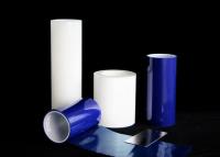 China Blue PE Protective Film 30-150 Micron for Plastic Surfaces - No Residue Removal, 60°C Heat Resistance for sale