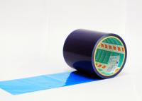 China Self Adhesive PE Protective Film 30-150 Micron Blue Window Glass Protection for sale