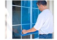 China Self Adhesive Window Protection Film / Window Glass Protection Film RoHS Approved for sale