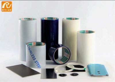 China 0.05mm Polyethylene PE Protective Film for Metal - 30-300g Adhesion, 50-2550mm Width, No Residue for sale