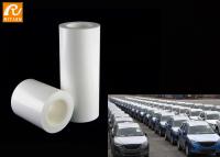 China Customized Automotive Protective Film 70 Micron PE Material with 80°C Heat Resistance and 24 Week UV Protection for sale